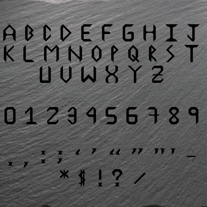 Modern Runes | FontStruct